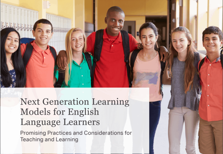 Next Generation Learning Models for ELL Students | Getting Smart