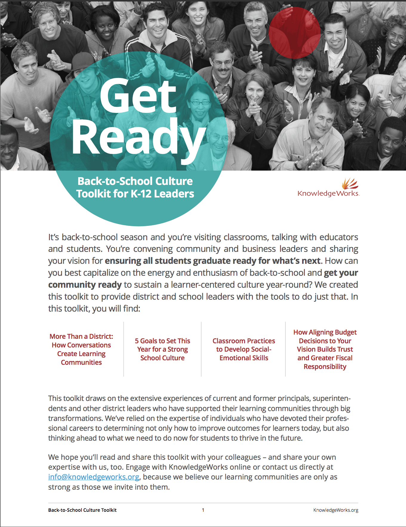 A Back-To-School Toolkit For a Learner-Centered Culture | Getting Smart