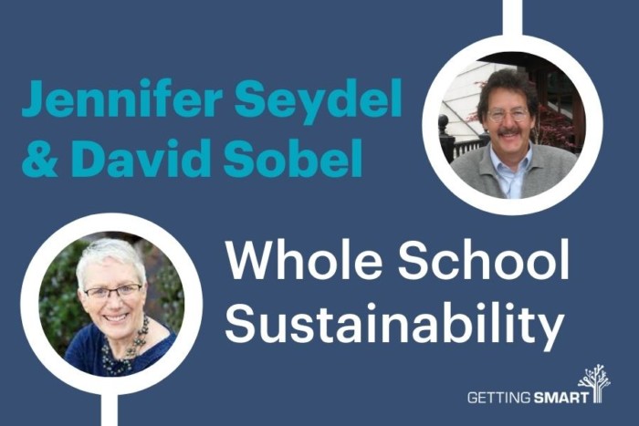 Jennifer Seydel and David Sobel on Whole School Sustainability ...
