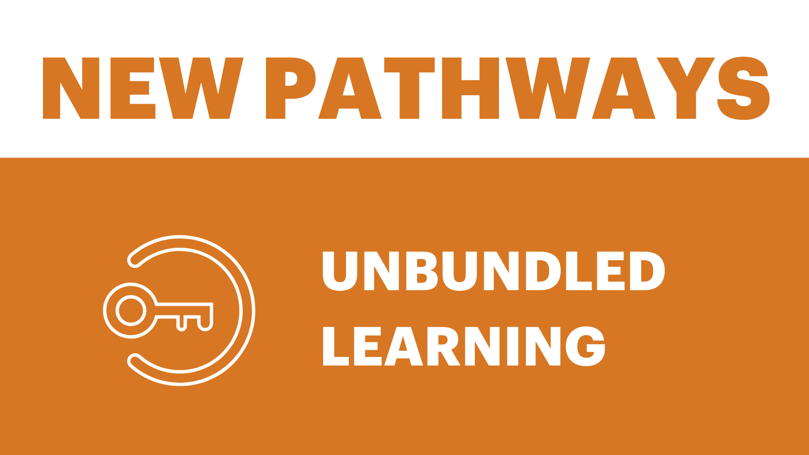 Unbundled Learning | Getting Smart
