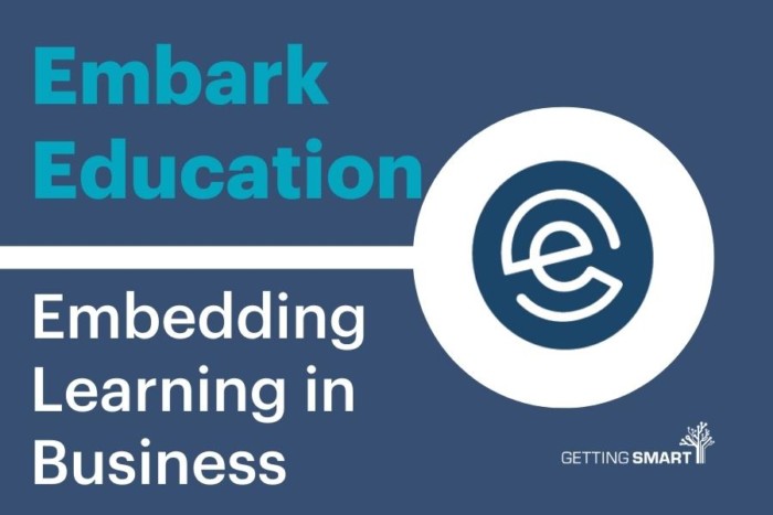 Embark Education on Embedding Learning in Business | Getting Smart
